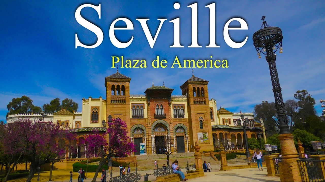 Seville, Spain. Walking Tour, Tourism Park. Sevilla 4k Walk Tour - YouTube