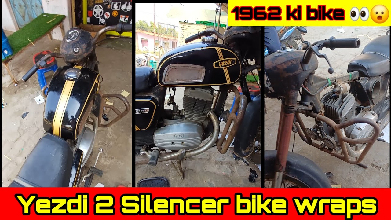 1962 OLD YEZDI BIKE NORMAL MODIFIED LOOK👀😮 #yezdi #yezditribe # ...