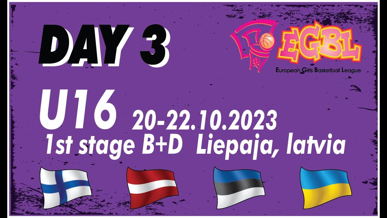 DAY3 12:00 BS Riga/Jugla - BS Ridzene | Oct 22th | EGBLU16 stage1 B+D ...