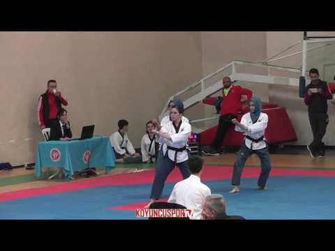 Bengu Alkan,Fatma Torehan,Asli Ciftci (SILVER-18-30 Yaş B. Takım - 2017 Turkish Poomsae Champion)
