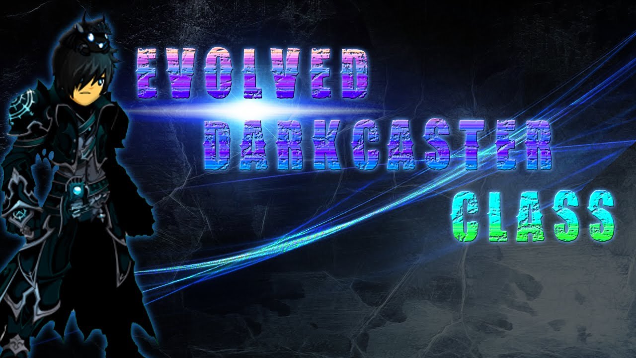 AQWorlds: How to use Evolved Dark Caster Class (Commentary) - YouTube
