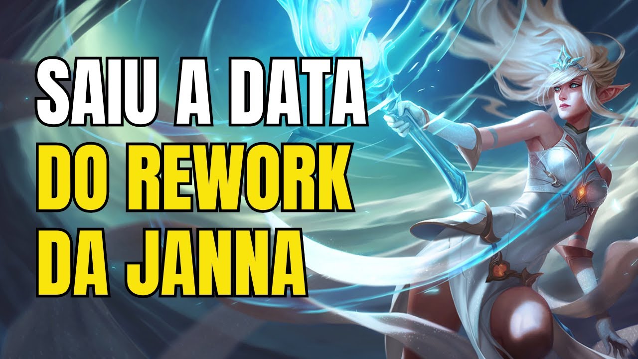 DATA DO REWORK DA JANNA - WILD RIFT - YouTube