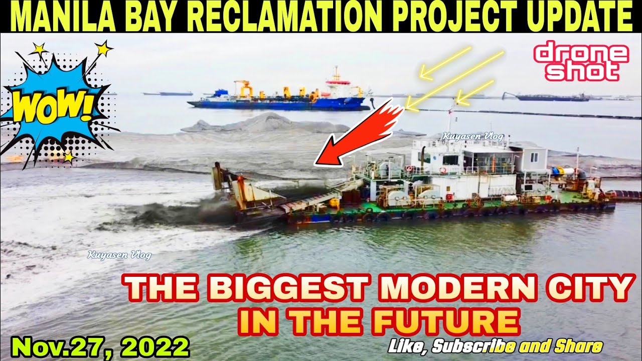 Napakalawak! The biggest smart city in the future! MANILA BAY ...