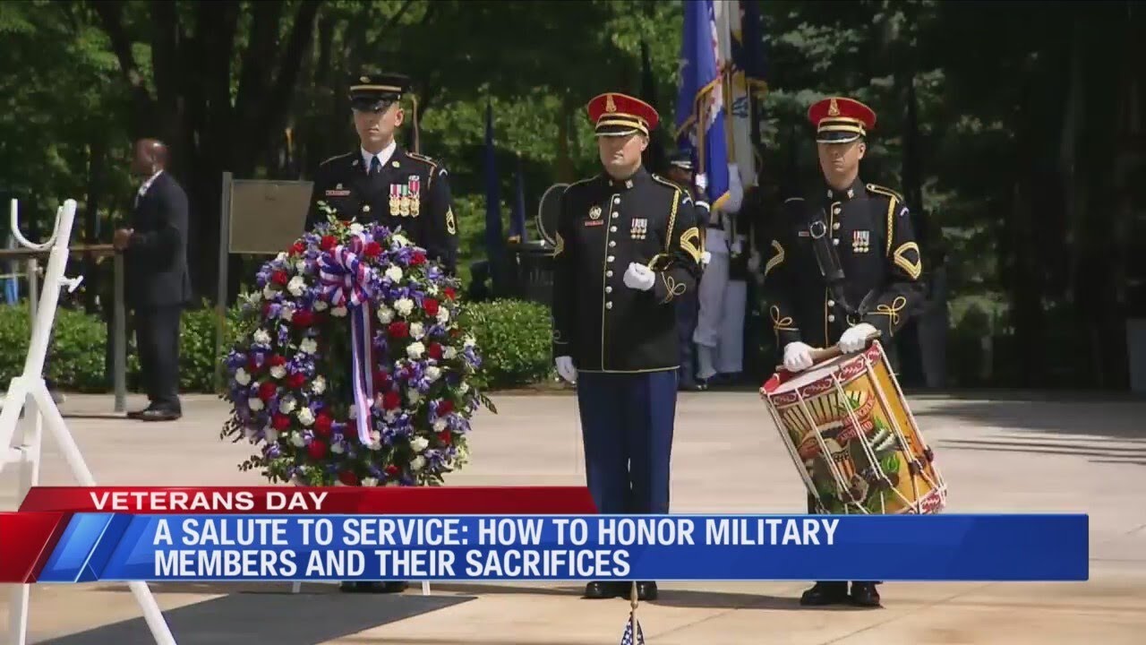 A solute to service: how to honor military members and their sacrifices ...