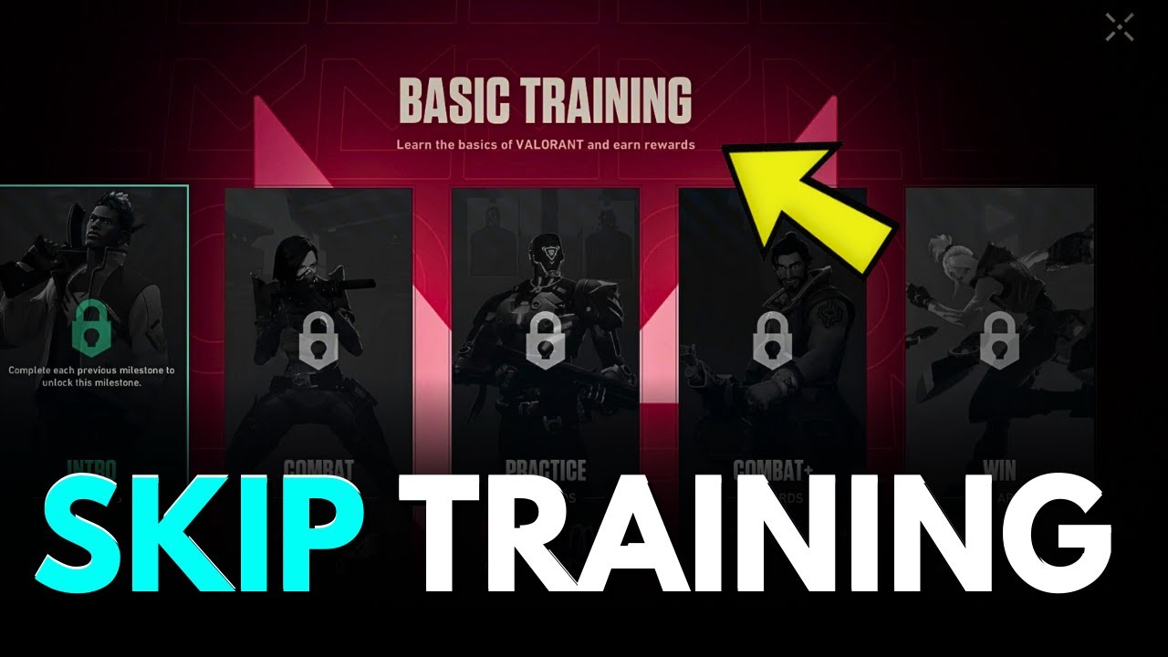 How to Skip Basic Training in Valorant? - YouTube