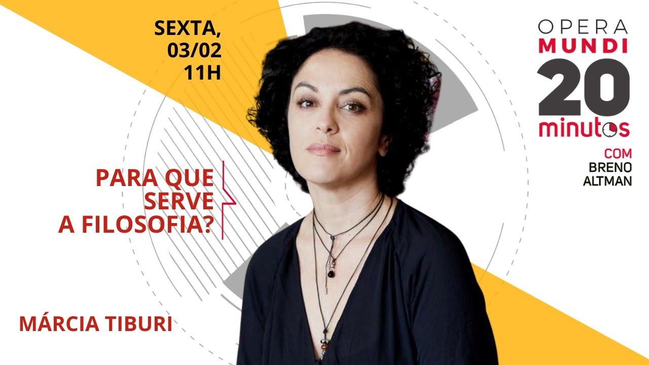 MÁRCIA TIBURI: PARA QUE SERVE A FILOSOFIA? - 20 Minutos Entrevista ...