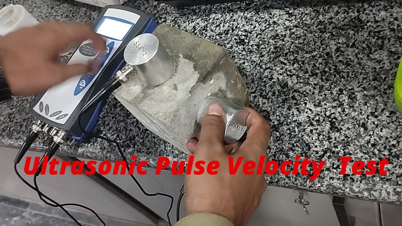 Ultrasonic pulse velocity test of Concrete | Non-Destructive Testing of ...