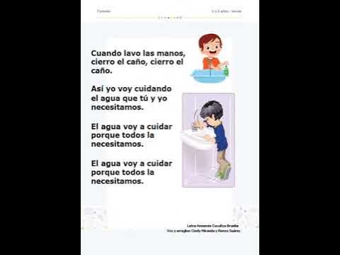 Canción: "Cuidamos el agua" - con letra. - YouTube