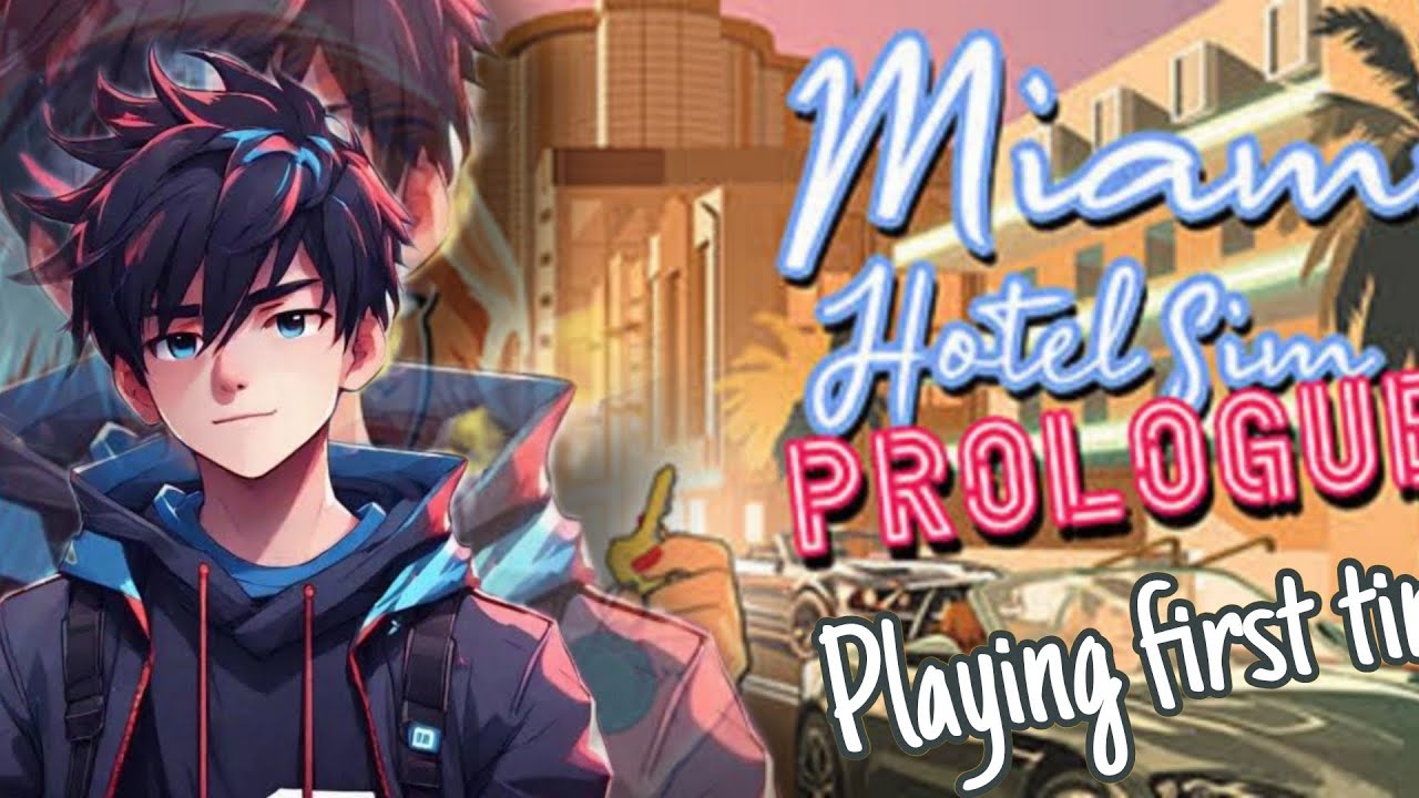 playing first time miami hotel sim 😱 - YouTube