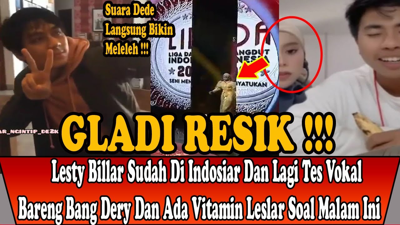Lesty Billar Sudah Di Indosiar Dan Lagi Tes Vokal Bareng Bang Dery ...