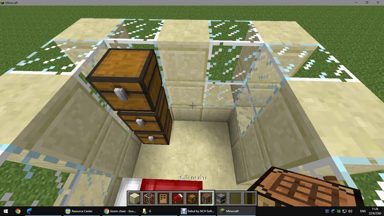 สร้างบ้าน 3x3 | minecraft episode.8 | - YouTube