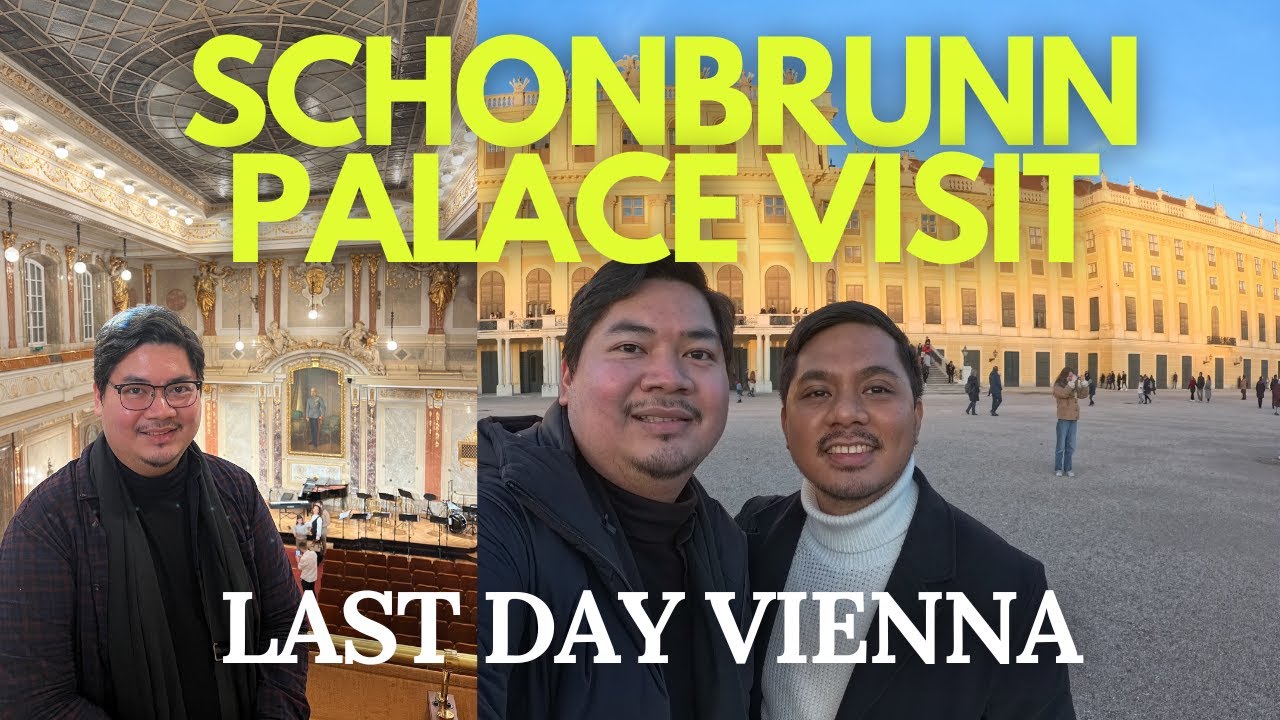 🇦🇹 Last Day Vienna! - Schonbrunn Palace | Wiener Royal Orchester ...