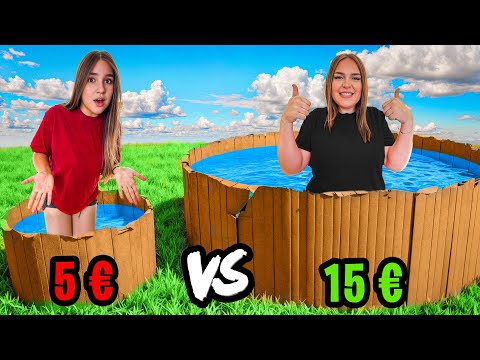 On A Construit Deux Piscines En Carton !