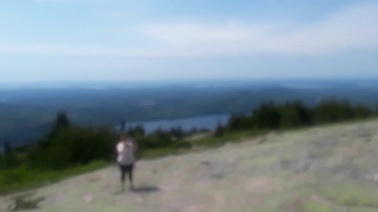 Blue hill overlook Cadillac mountain - YouTube