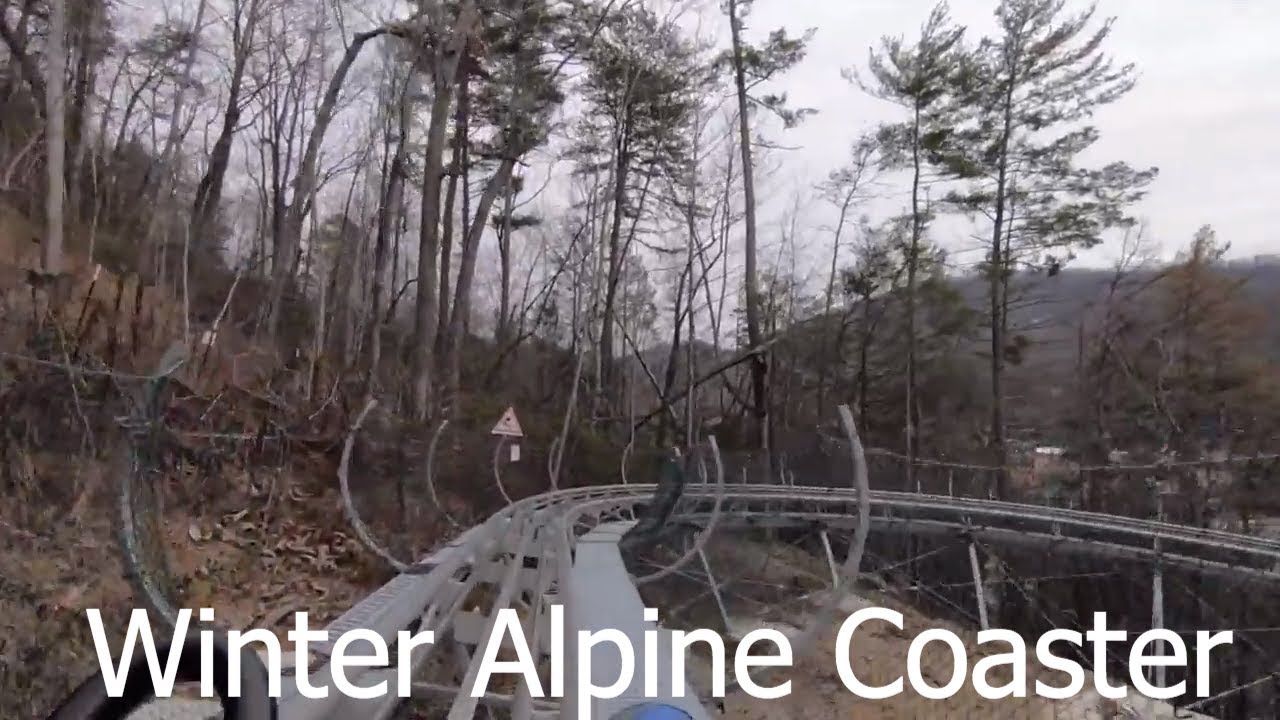 Winter Alpine Coaster - YouTube