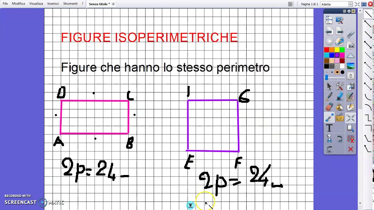 figure isoperimetriche, equivalenti, congruenti - YouTube