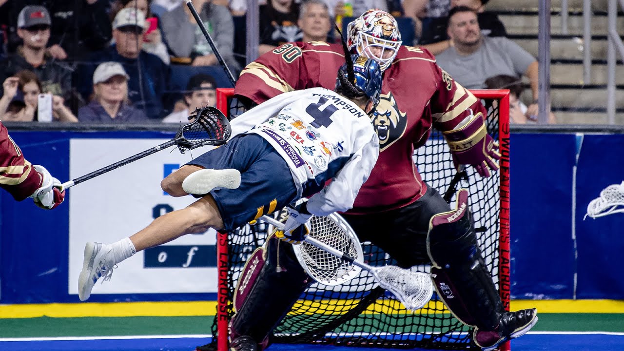 Lyle Thompson Airborne Goals Against Albany 2-25-23 - YouTube