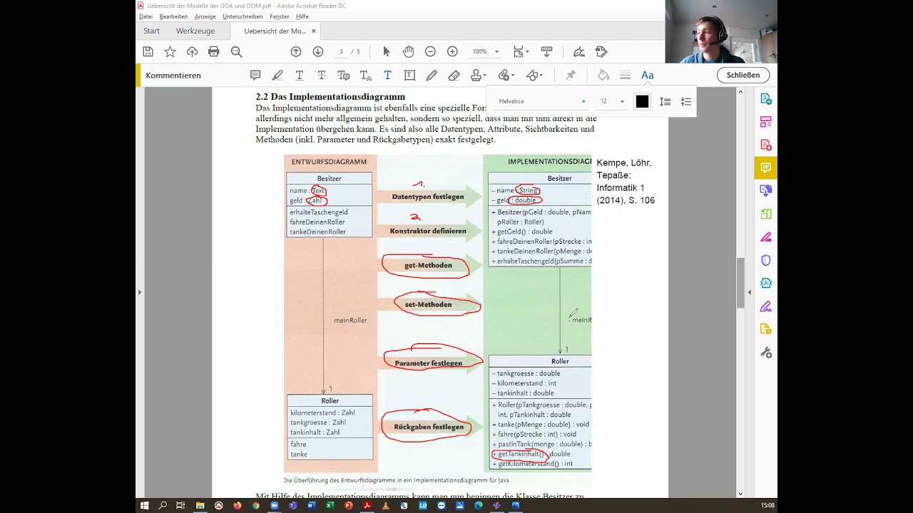 3 Klassendiagramm (Entwurfsdiagramm, Implementationsdiagramm ...