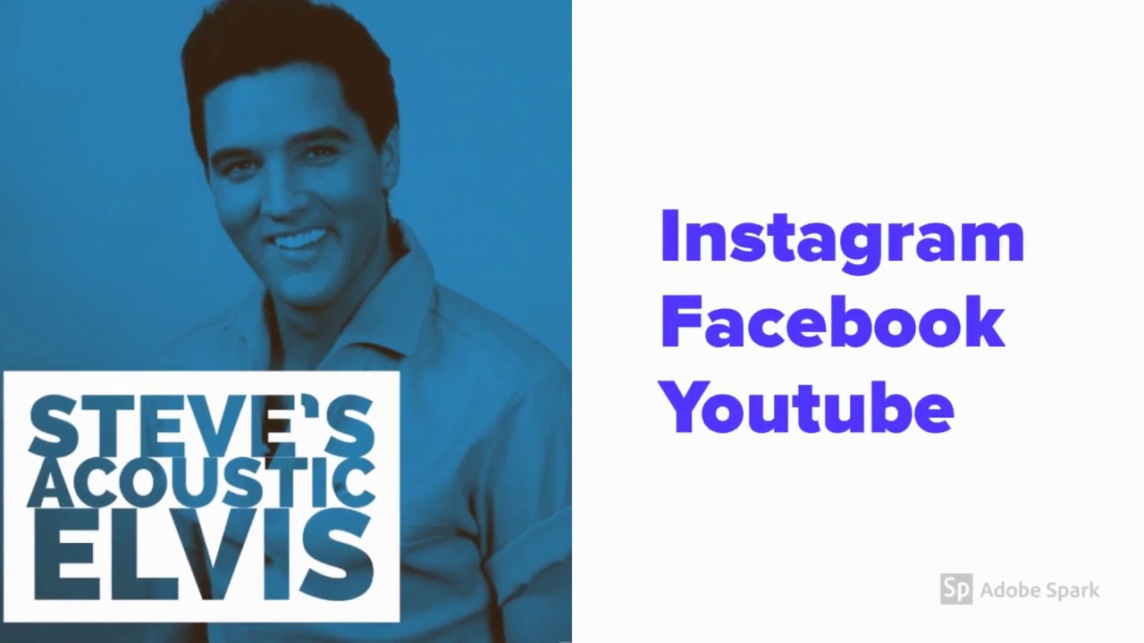 Steve's Acoustic Elvis Channel Trailer - YouTube