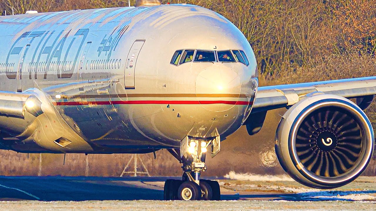 84 HEAVY Take Off and Landings | 1 HOUR of Plane Spotting | 4K - YouTube