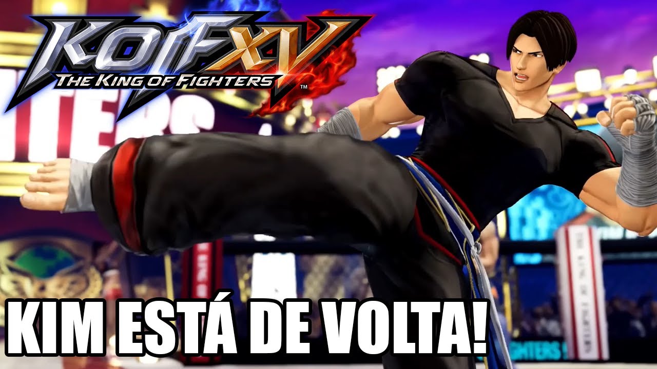 Kim finalmente no KOF XV! - Análise do Trailer de Gameplay - YouTube