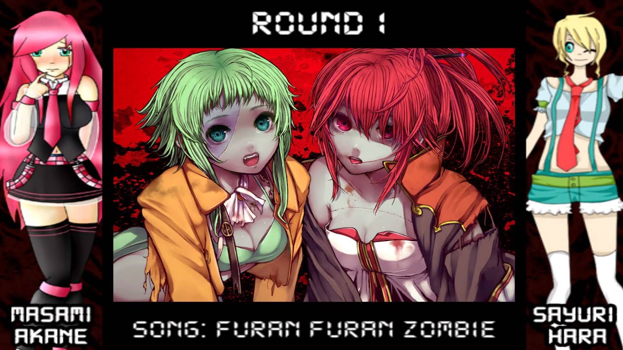 UTAU-Sing-Off R1/Dv2] Furan Furan Zombie [Masami vs Sayuri] - YouTube