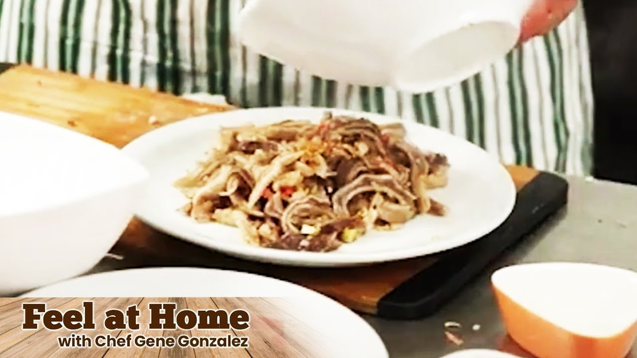 Pulutan Recipe from Chef Gene Gnzales | Feel At Home - YouTube
