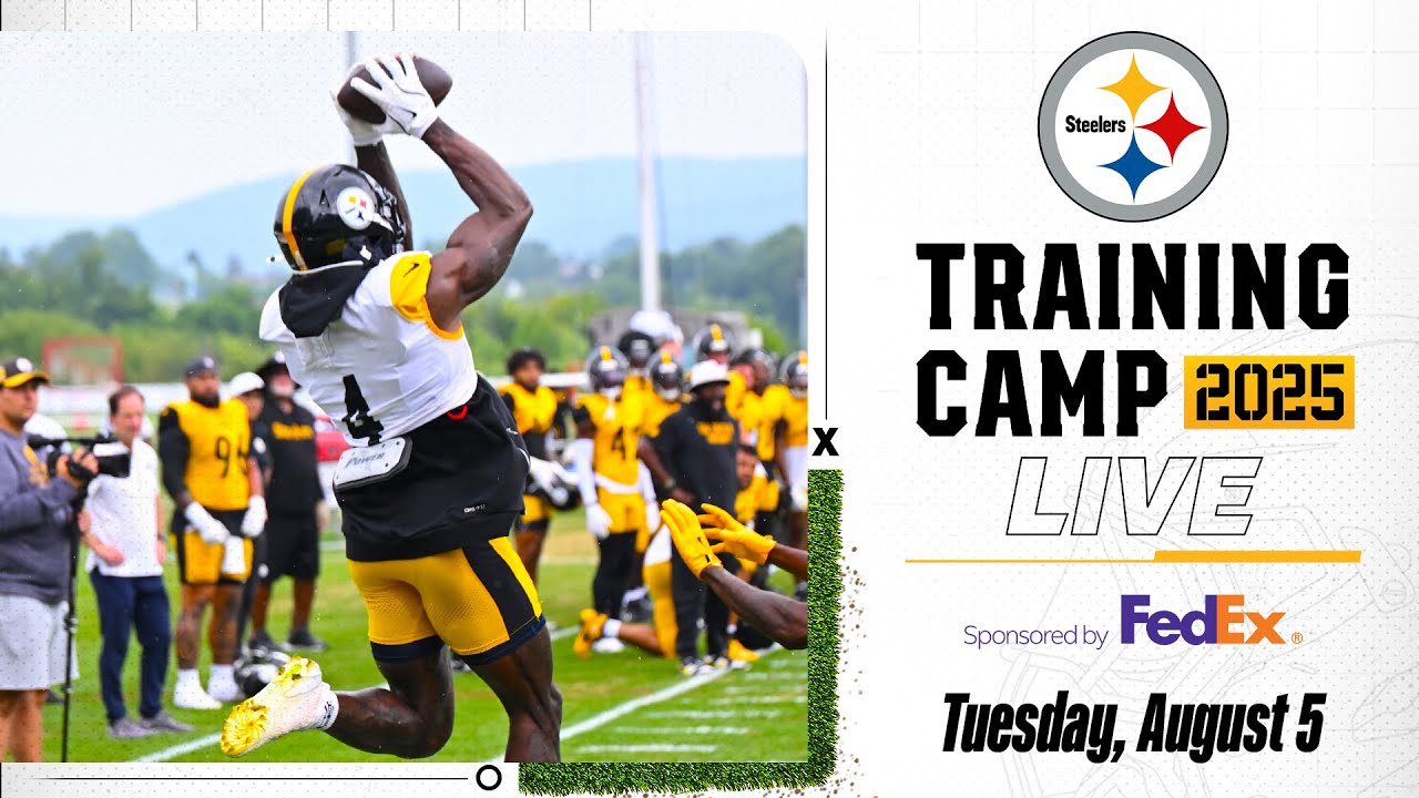 Steelers Initial Depth Chart Review + Inside Look at Practice (Aug. 5 ...