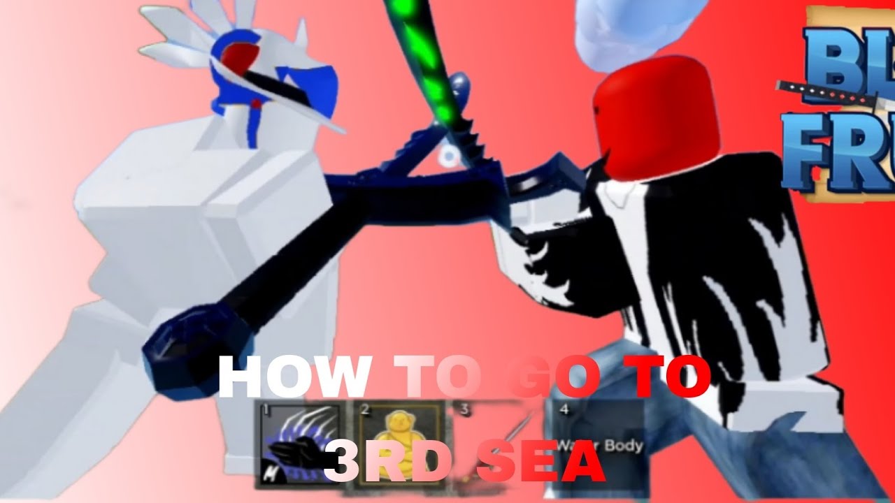 How to go to third sea roblox tutorial - YouTube