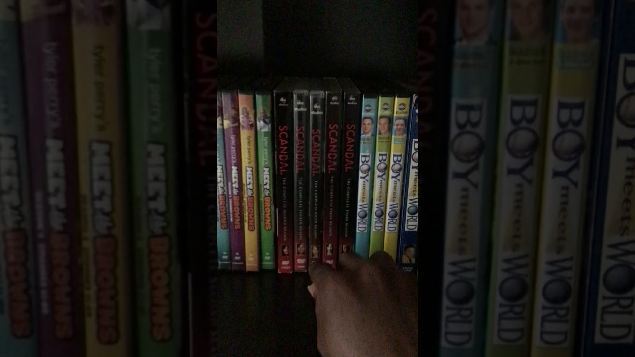 My Complete TV Series DVD Collection - YouTube