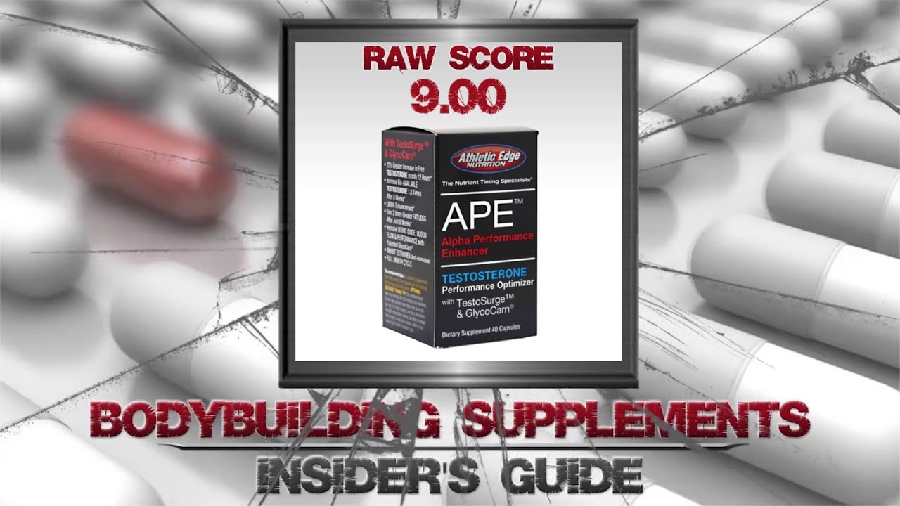 Athletic Edge Nutrition APE Review | Boost Testosterone In 12 Hours ...