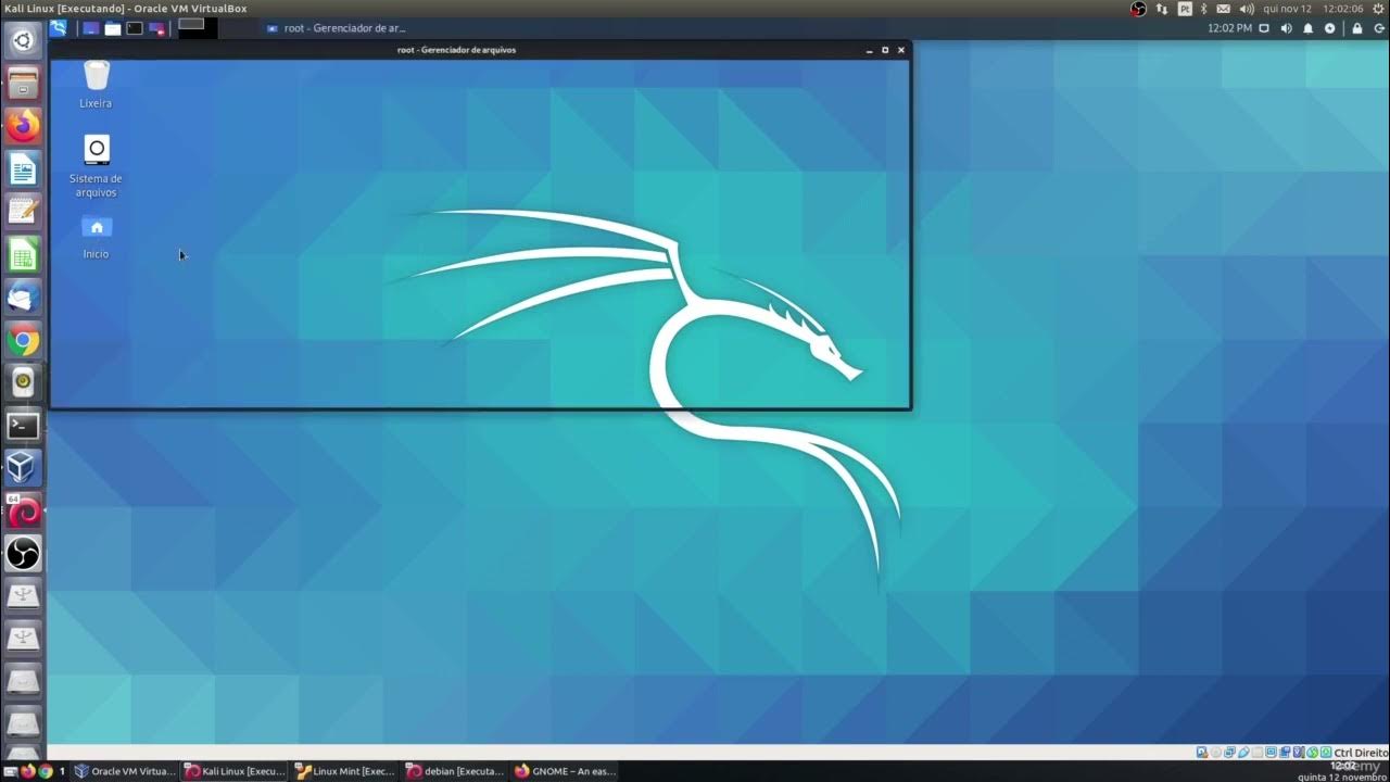 Tudo sobre Linux: Conhecendo as interfaces gráficas 007 - YouTube