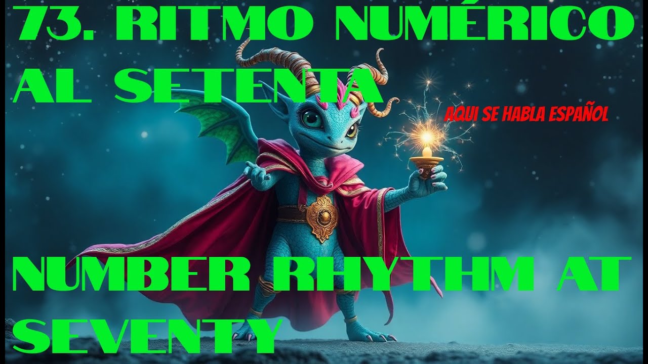 73. Ritmo numérico al setenta - Number rhythm at seventy (Download link ...