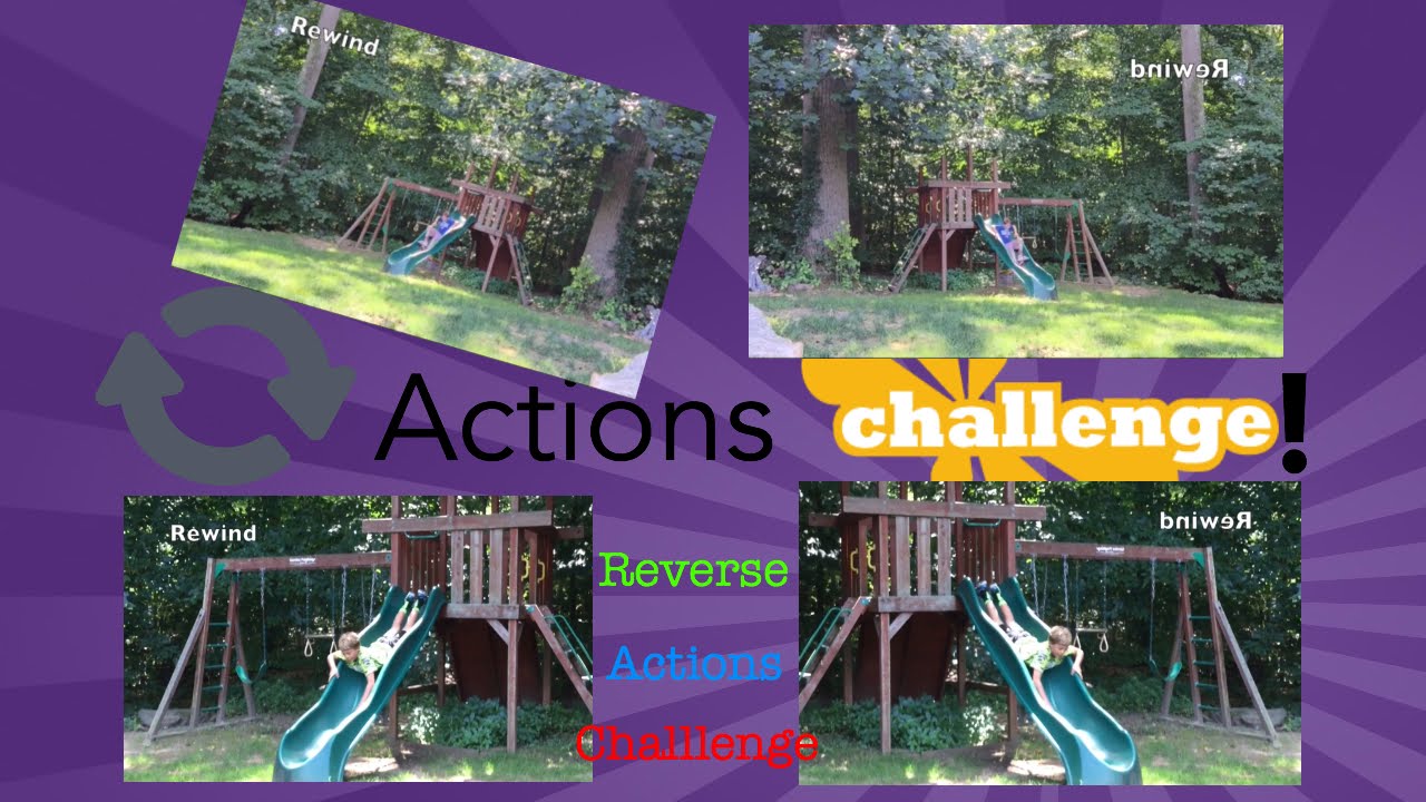 Reverse Actions Challenge | Inspired By BfvsGf - YouTube