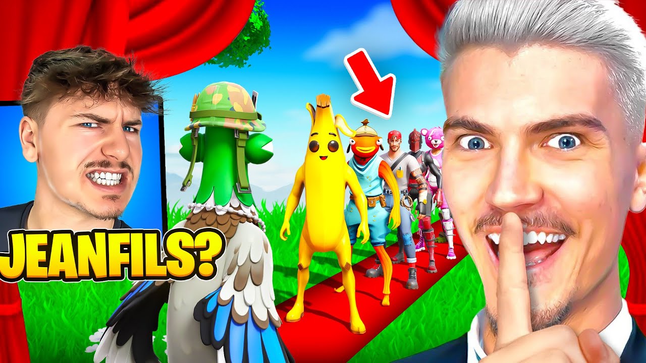 JEANFILS S’INCRUSTE DANS MON DÉFILÉ DE MODE !! - YouTube