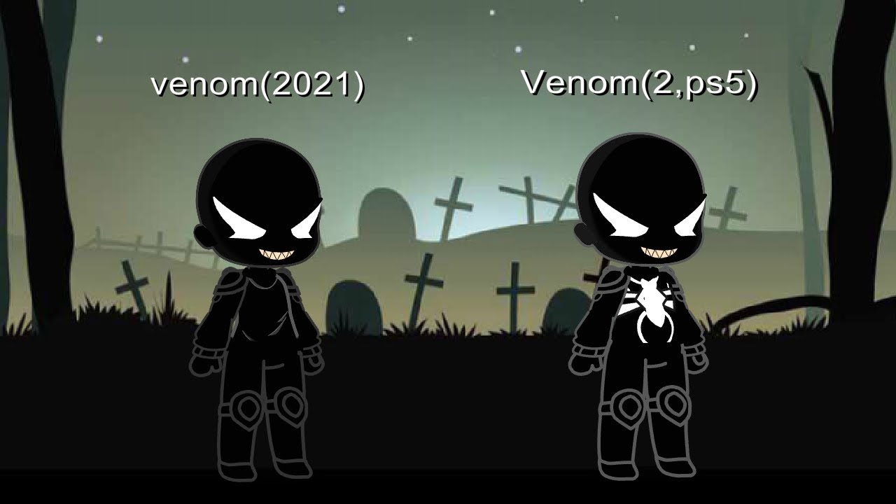 Como fazer o venom(filme 2021)no gacha club edition(olhem a descrição ...