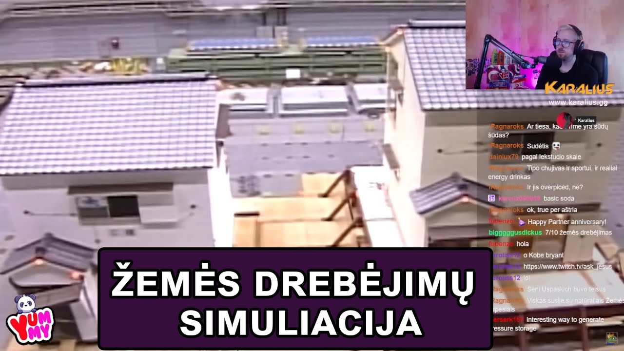 Didžiausias pasaulyje žemės drebėjimo simuliatorius | Karalius Reaguoja ...
