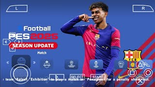 Efootball Pes 2025 Ppsspp English Version Commentary Peter Drury High ...