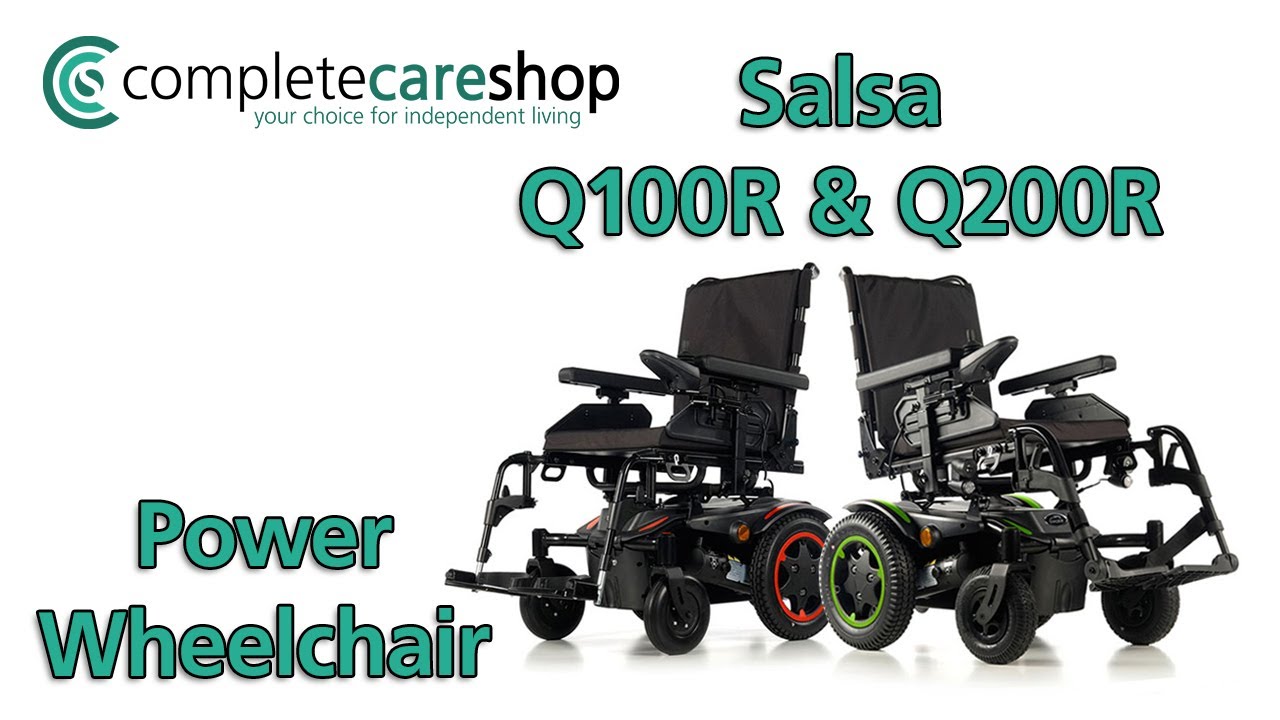 Salsa Q100R & Q200R Power Wheelchair - Ultra-Compact Whilst Delivering ...