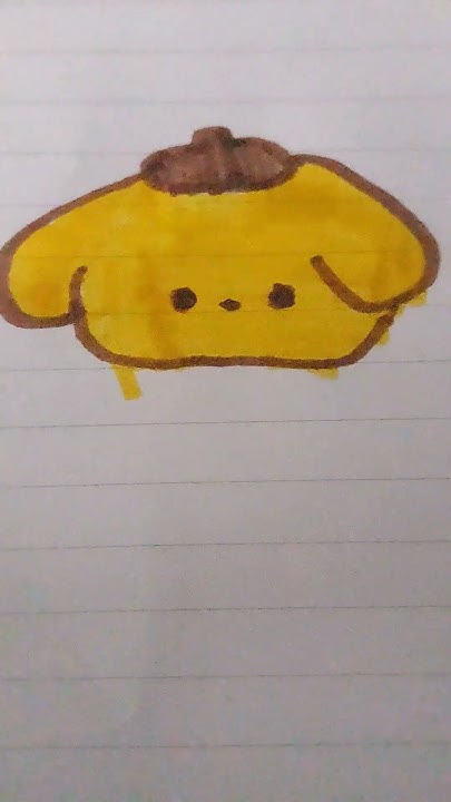 (drawing pompompurin easy) - YouTube