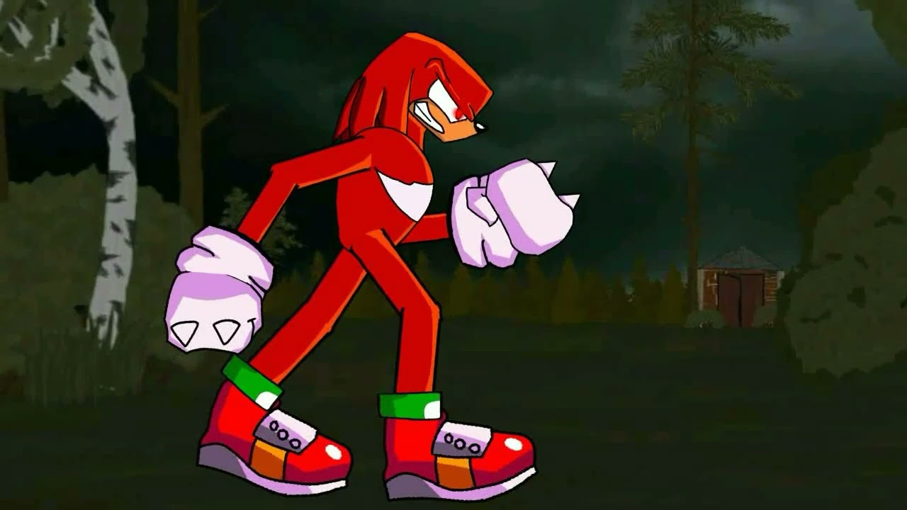 //FnF//Knuckles Animation//Model Test// - YouTube