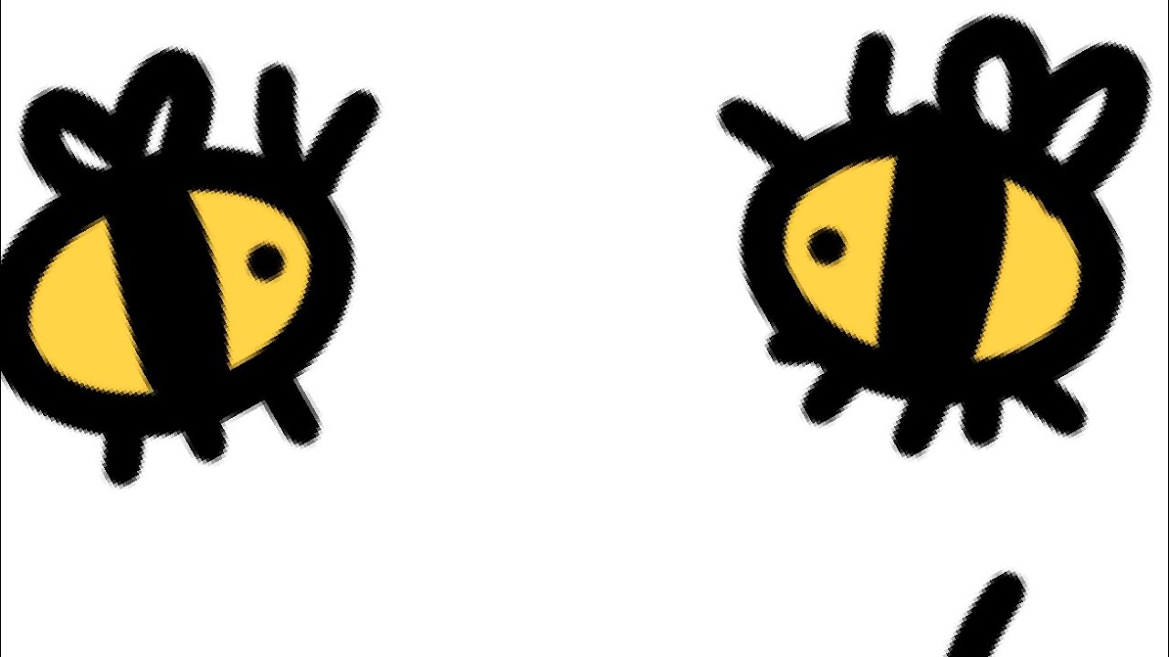 I drew some bees. - YouTube