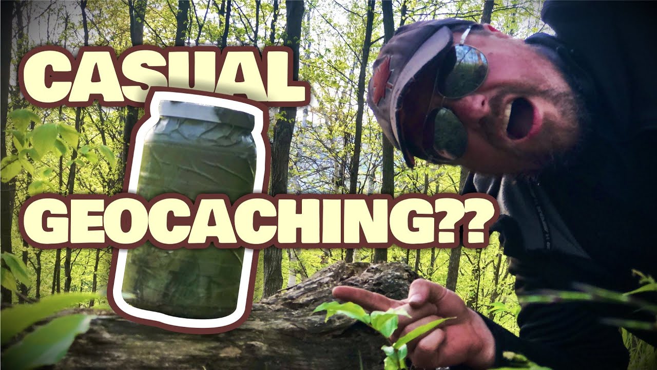 I THOUGHT I was CASUAL geocaching! I didn't expect to do THIS! - YouTube