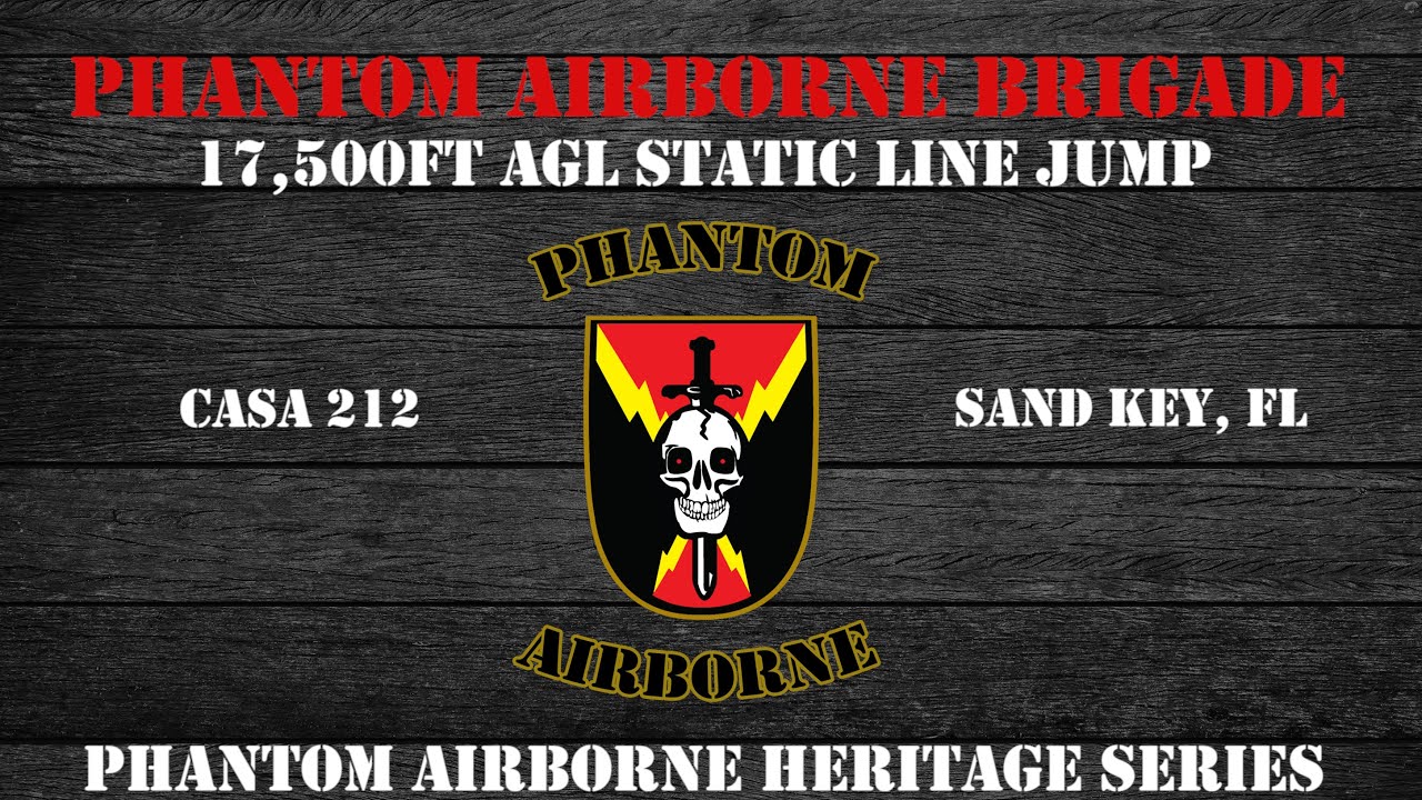 Phantom Airborne Brigade Heritage Series - 17,500ft AGL Static Line ...
