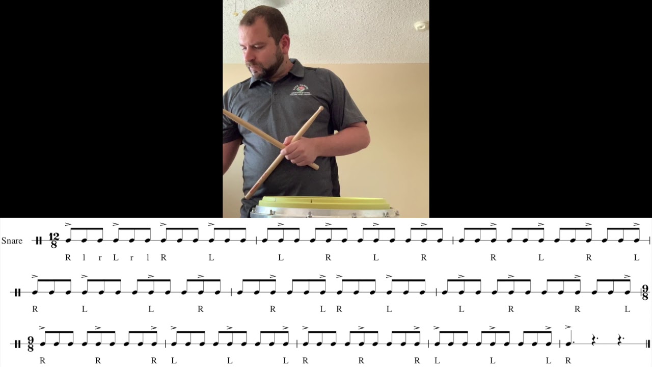 #8 Triplet Grid Accent Practice Tool for Snare and Practice Pad - YouTube