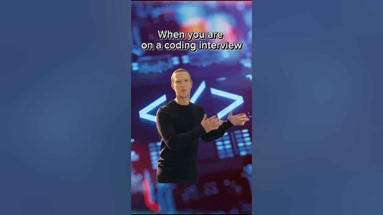 When You Are On A Coding Interview Codingmeme Softwareengineer Coder Youtube