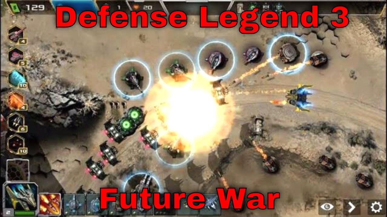 Defense Legend 3: Future War - Stage 4 - YouTube
