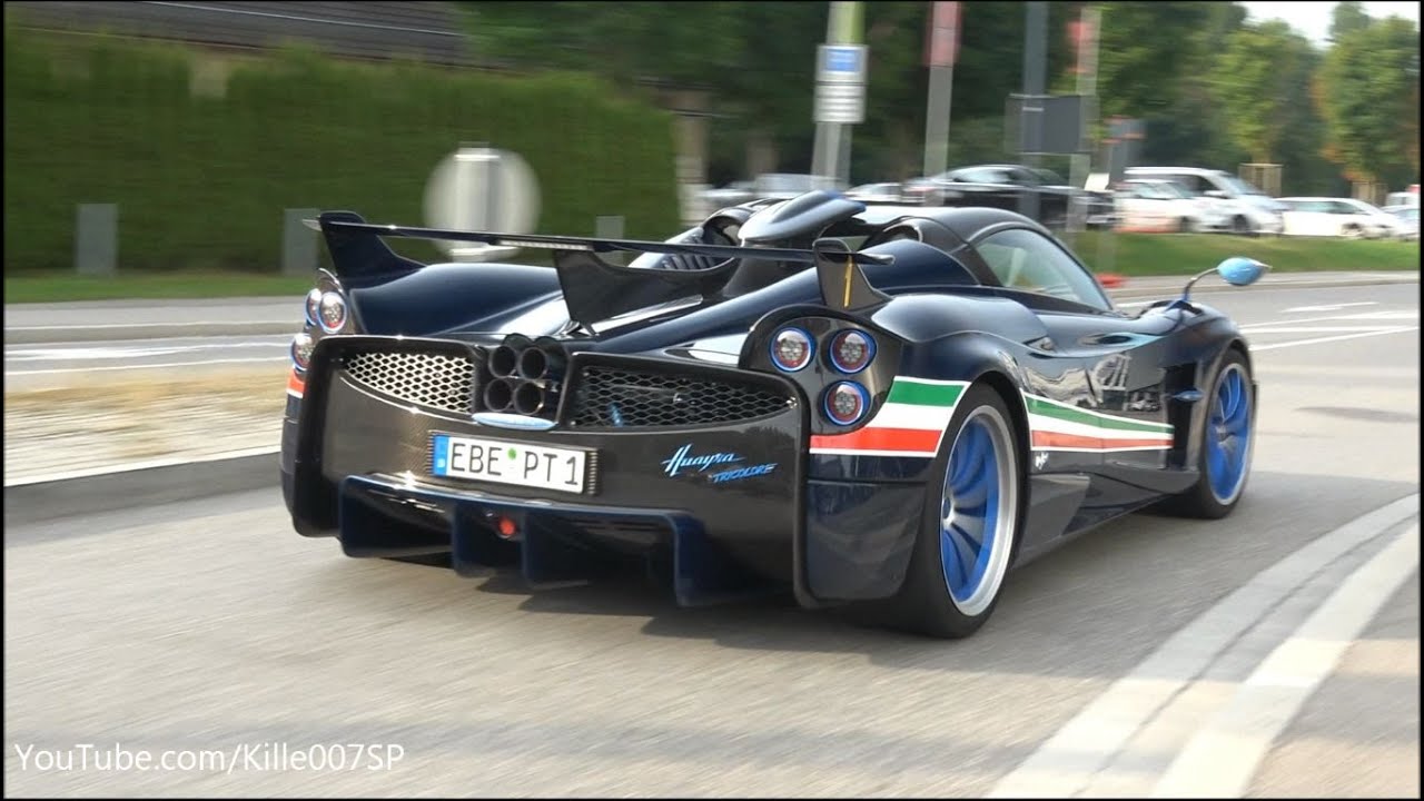 Pagani Huayra Tricolore & 6to6motors Motorworld Stuttgart 1080p - YouTube