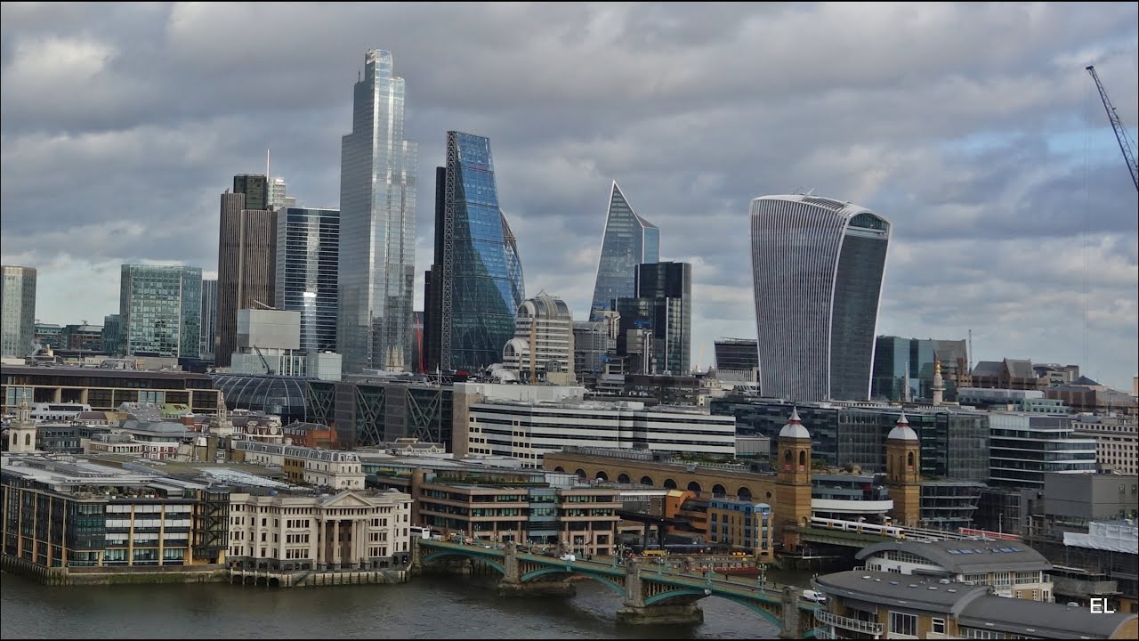 LONDON ═ Taras widokowy, 10 piętro Tate Modern Viewing Level at Tate ...