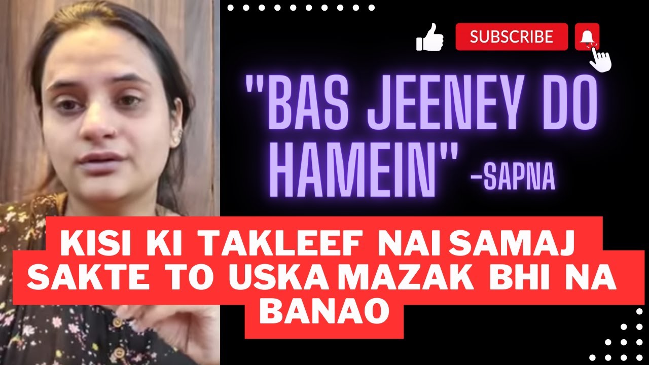 @snappygirls02 kisi ki takleef nai samaj sakte to uska mazak bhi na ...